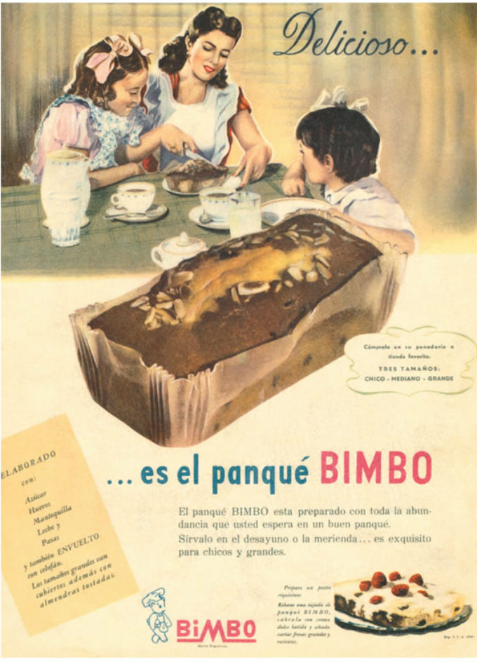 Así era la publicidad de Bimbo en sus inicios - MasMedio